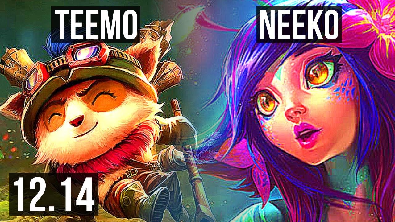 Teemo Vs Neeko Top 3 5m Mastery 6 0 2 300 Games Dominating Na