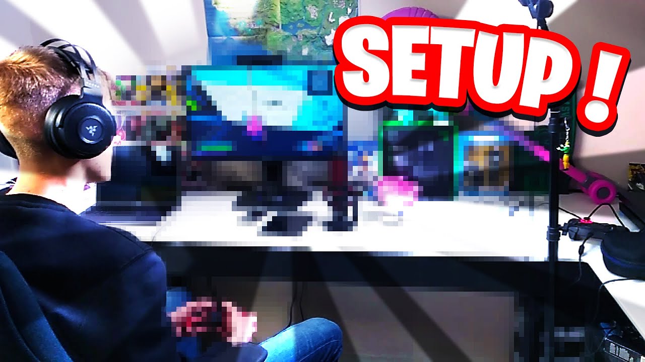 MON SETUP FORTNITE (MAGNIFIQUE) - YouTube