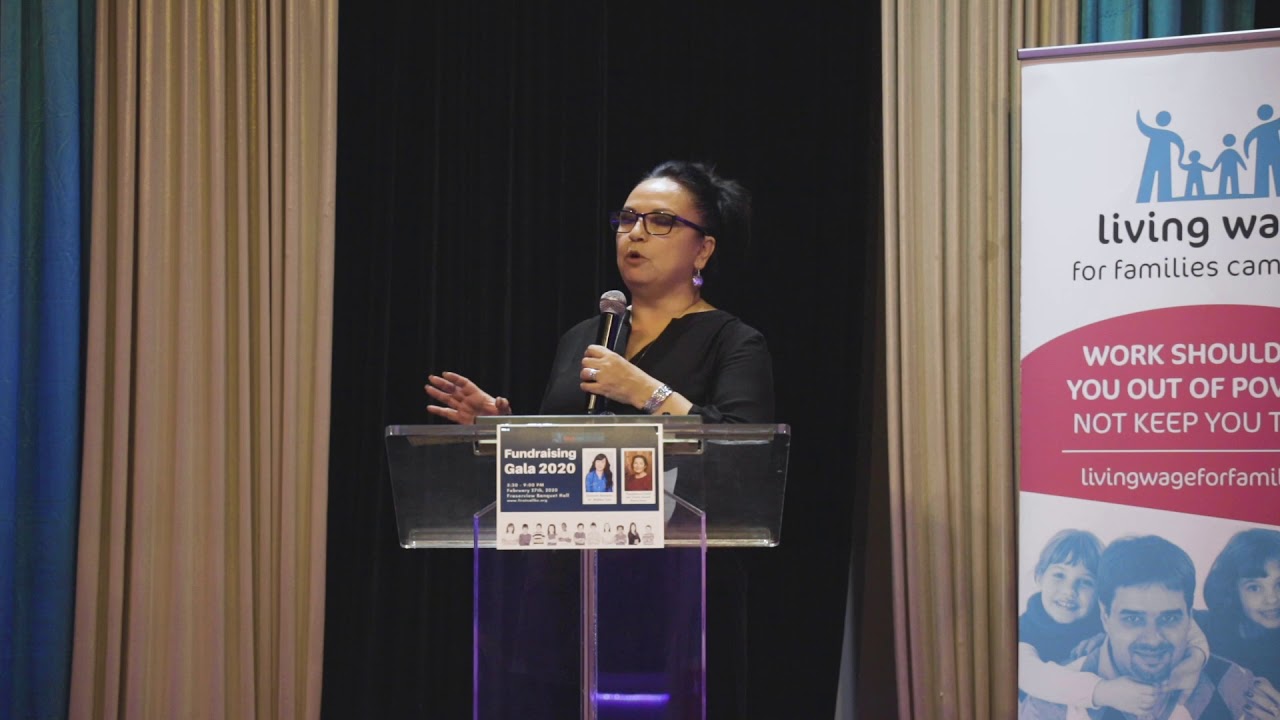 First Call Gala 2020: Announcing Karen Isaac's Award by Mary Teegee ...