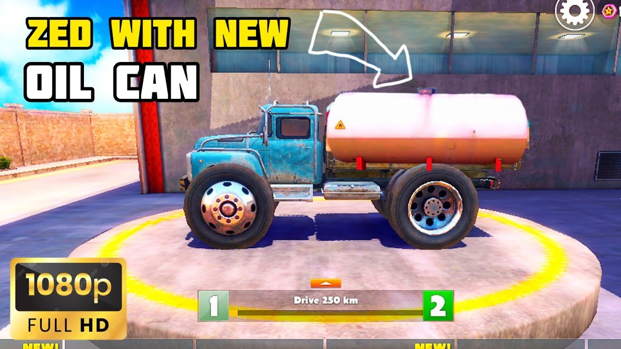 ZED TRUCK STOLE OIL CAN FROM GAS STATION | OFF THE ROAD HD OPEN WORLD ...