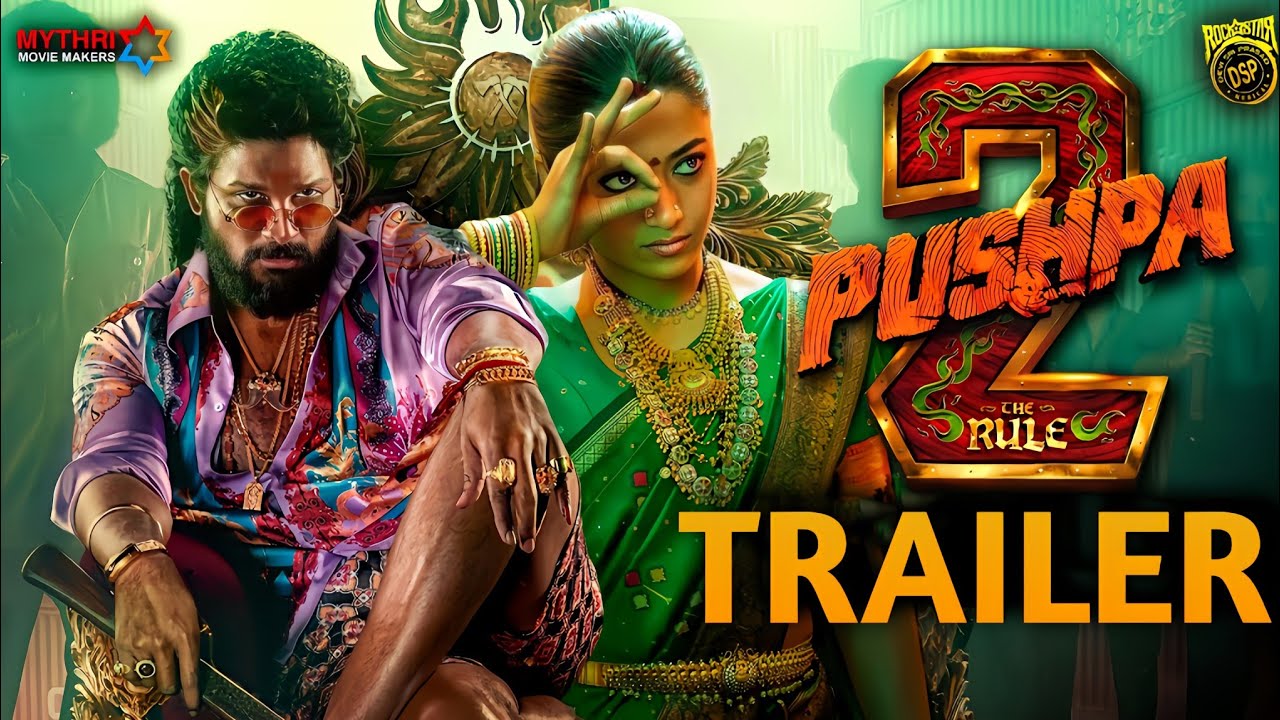 Pushpa 2 The Rule | Official Trailer | Allu Arjun | Sukumar | Rashmika ...