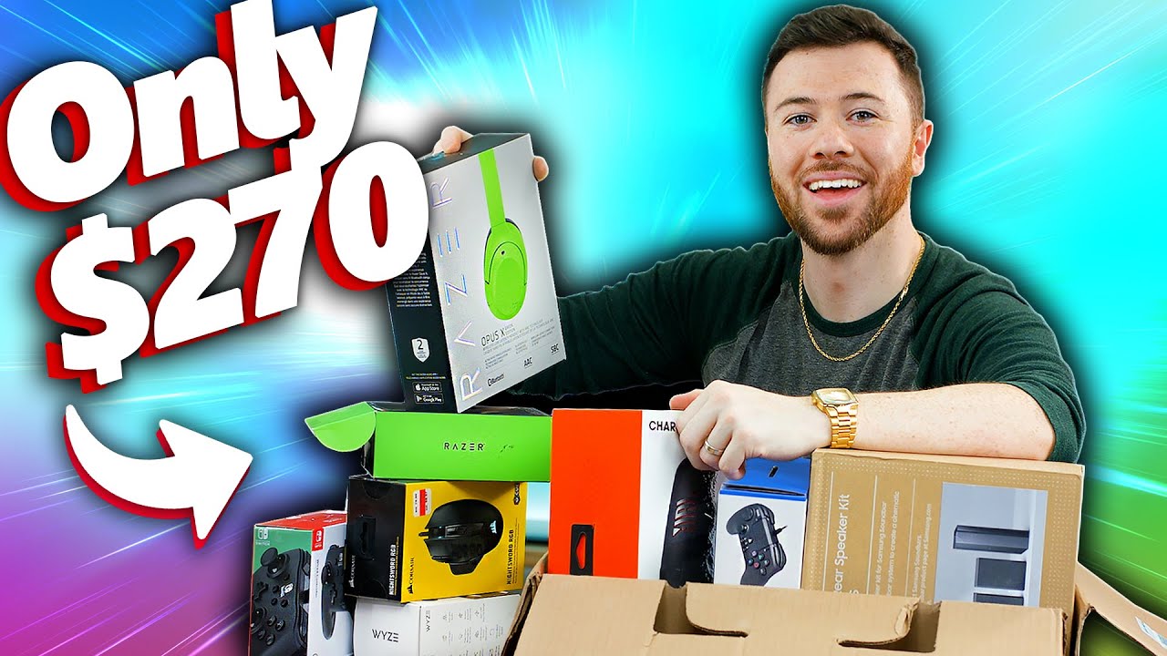 I Paid $270 for $2,158 Worth of MYSTERY TECH! Unboxing Amazon Tech Returns! - YouTube