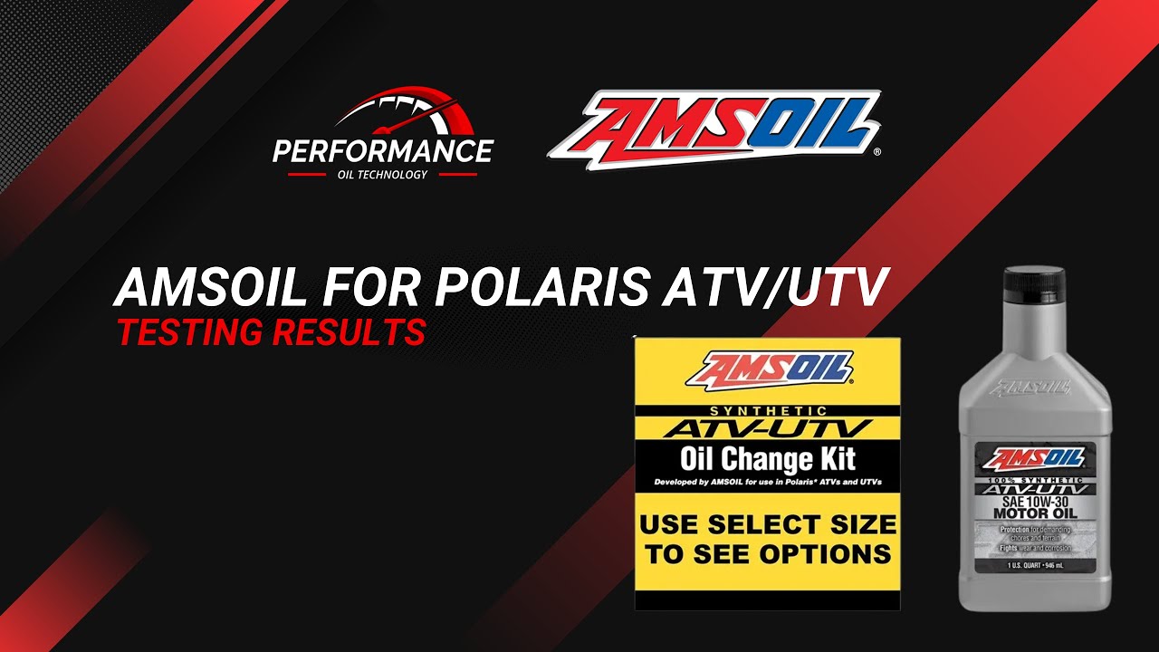 AMSOIL Tested in a Polaris Ranger ATV/UTV - YouTube