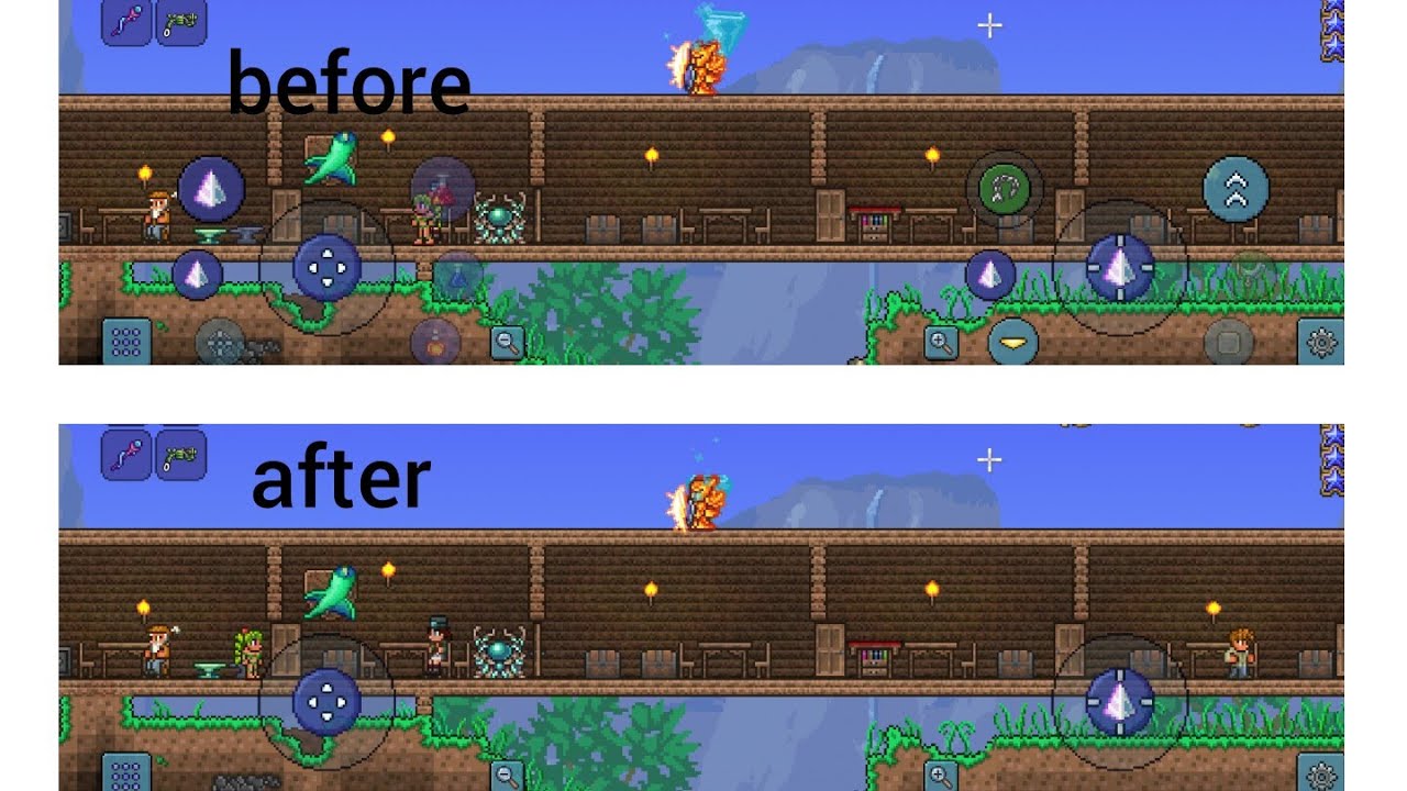 how to make the best and easiest controls in terraria - YouTube