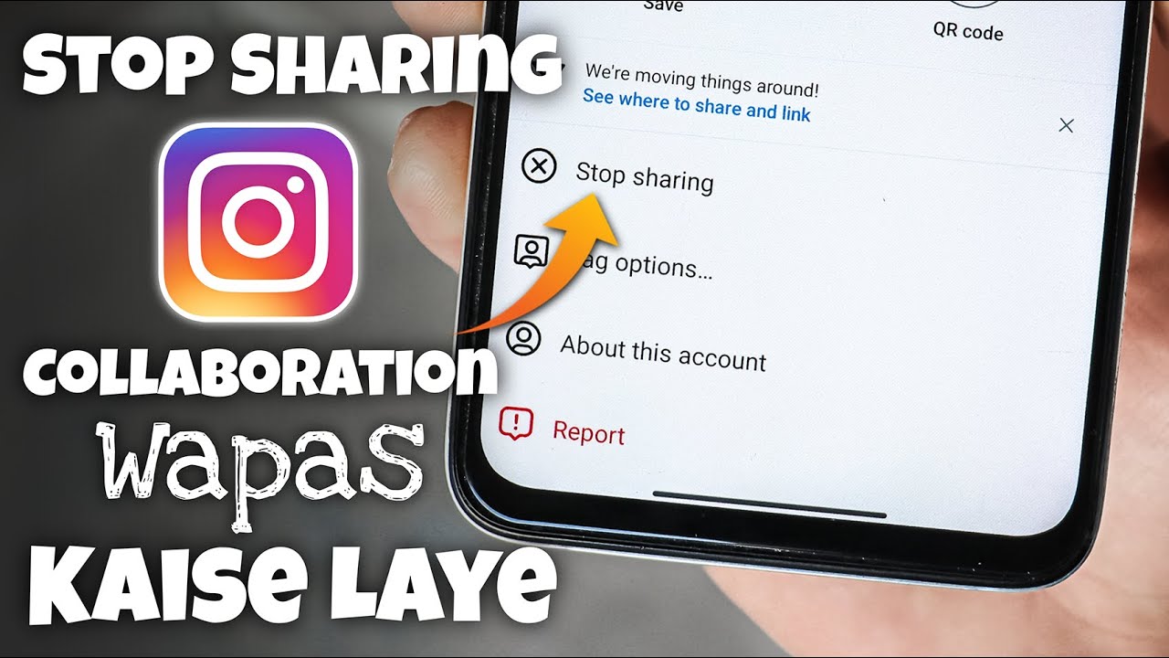 Instagram Stop Sharing Collaboration Wapas Kaise Laye - YouTube
