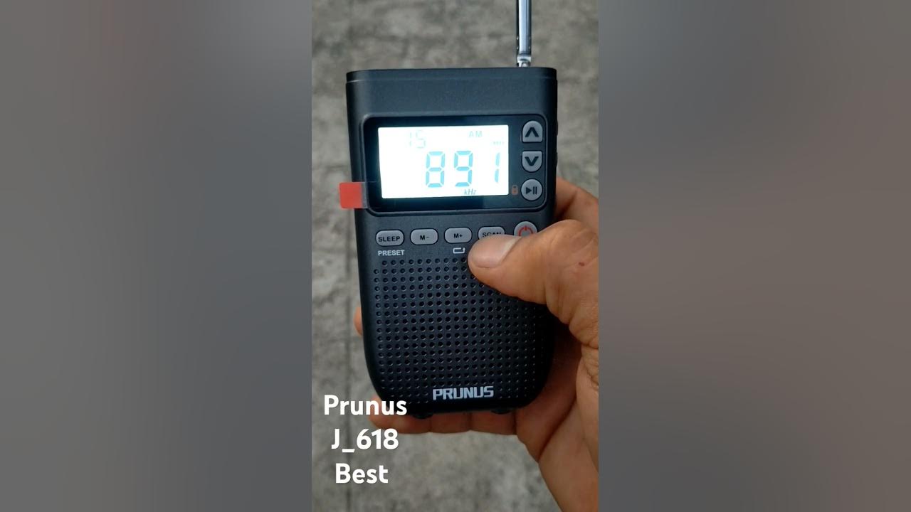 Prunus J618 Radio digital Am fm radio best radio ️ - YouTube