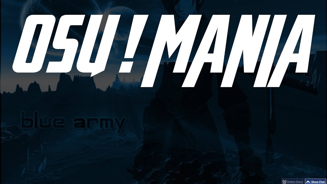 Blue Army 1.0 | osu!mania - YouTube