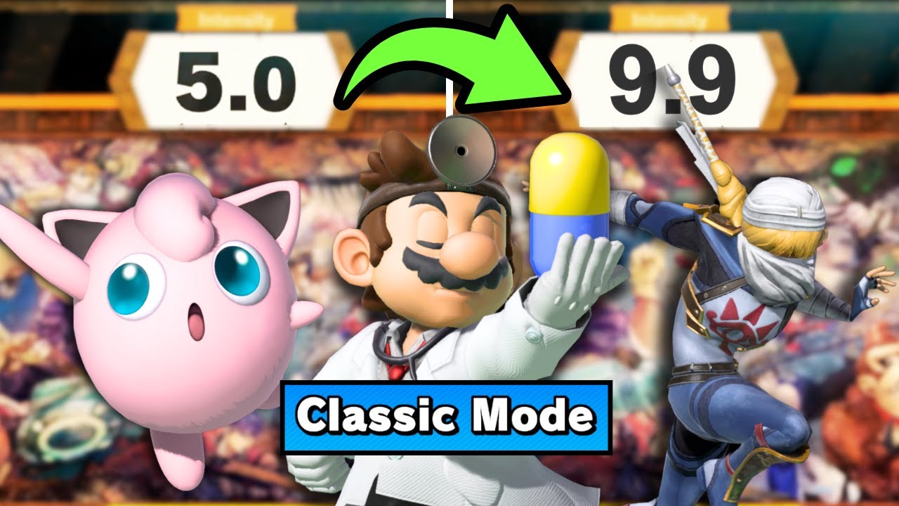 9.9 Classic Mode With EVERY Smash Character - Part 2 - YouTube