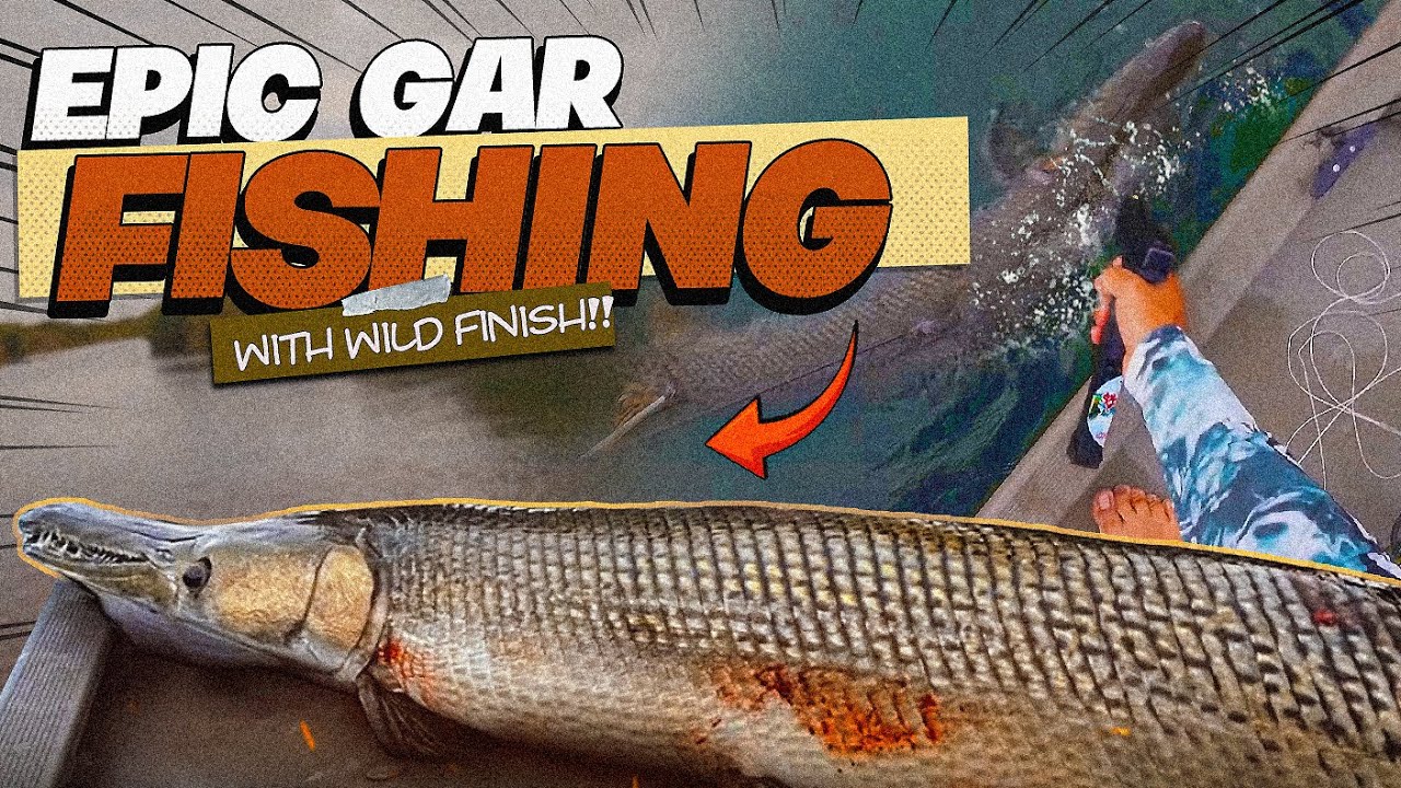 Epic Alligator Gar: Bowfishing, Rod Action & a Final Shot! - YouTube