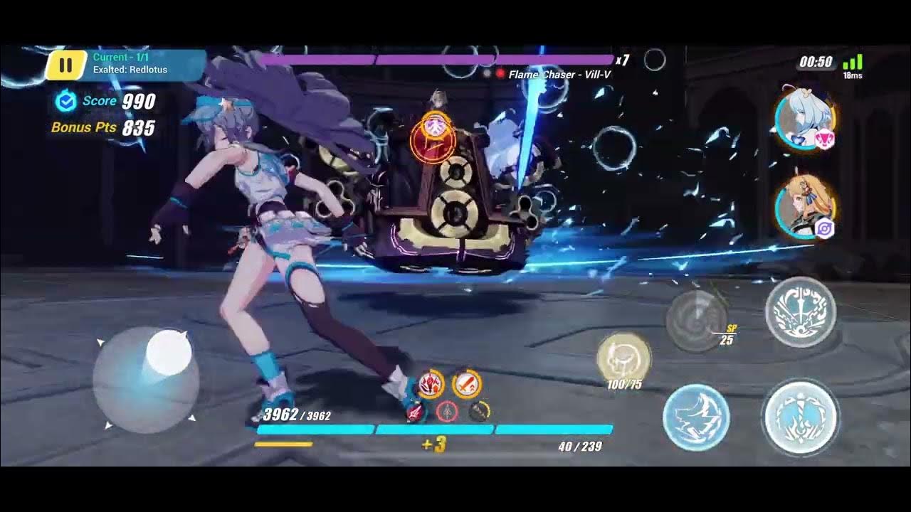 HI3rd NA Red Lotus EX-Abyss (v. 7.1): Flame-Chaser Vill-V (Bleed Weather) w/VQ, HoS, and SI ...