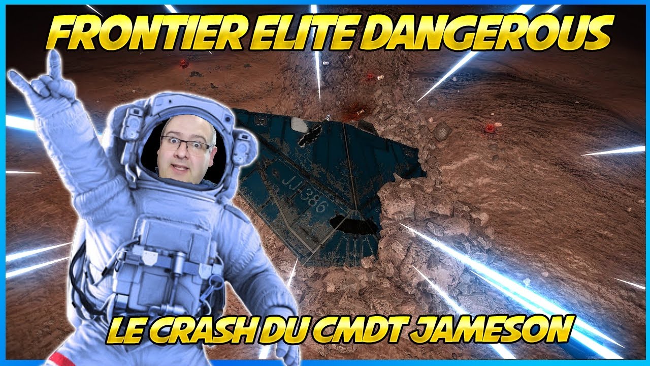 Frontier Elite Dangerous le crash du commandant Jameson - YouTube
