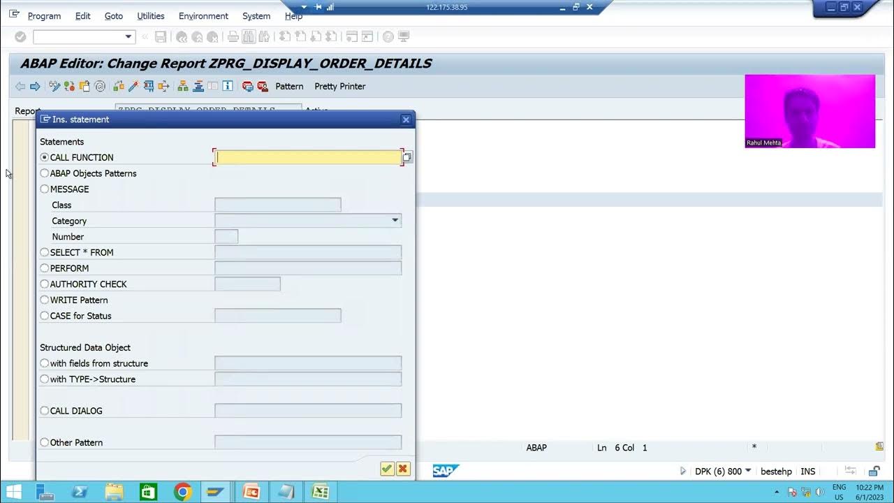 15 - Modularization Techniques - Function Modules Part12 - YouTube