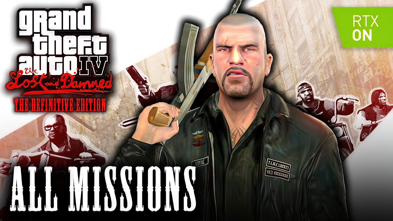GTA TLAD Definitive Edition Full Game Walkthrough RTX Graphics - YouTube