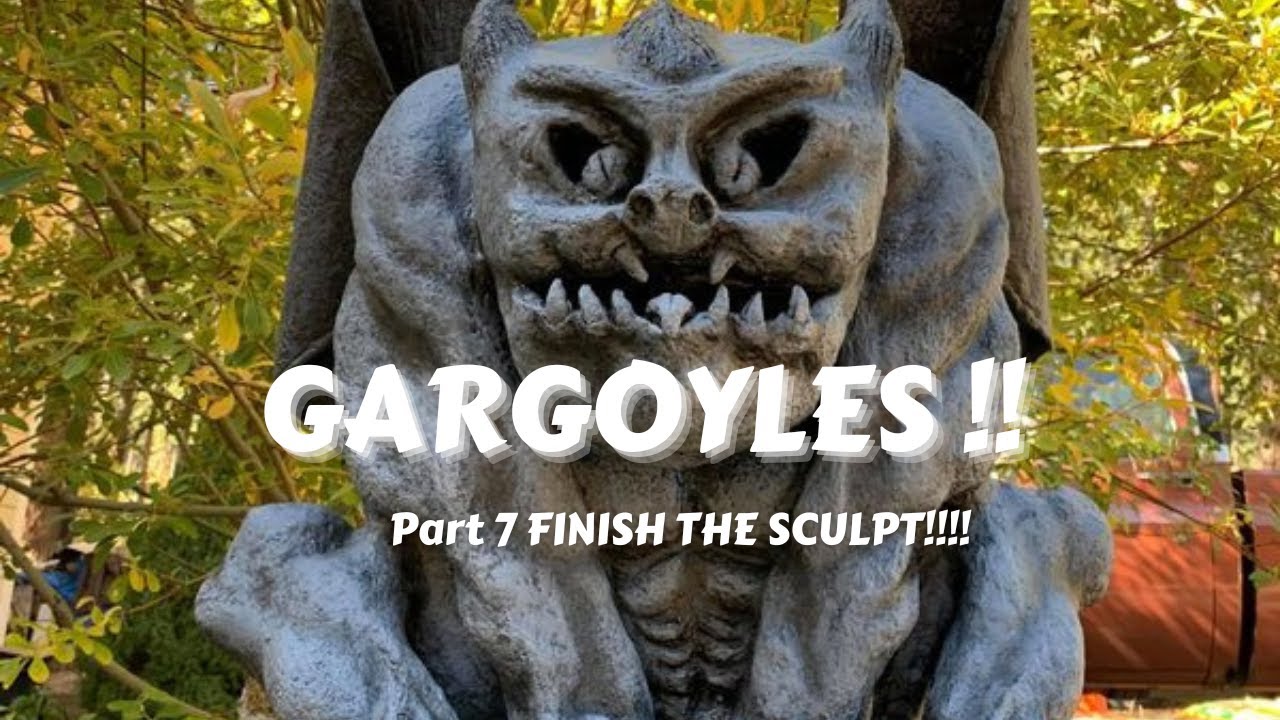 GARGOYLES!!! Tutorial part 7 - Completing the Sculpting - YouTube