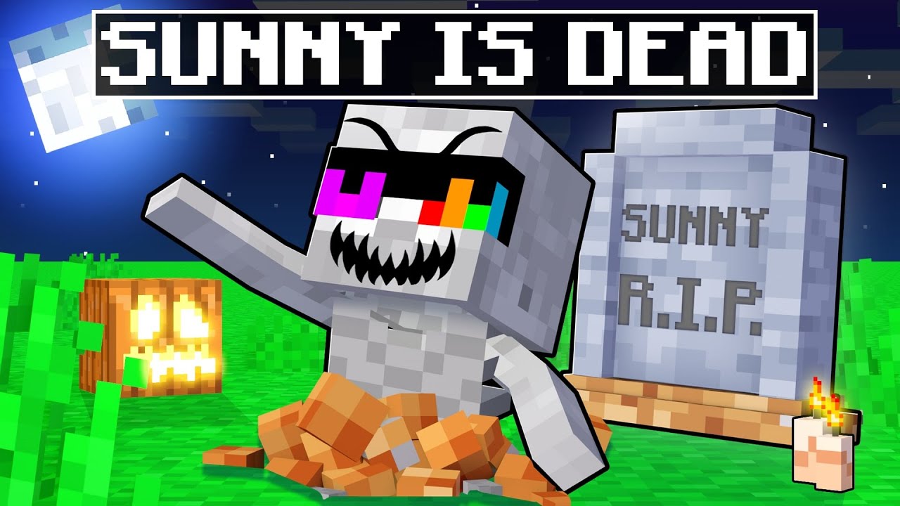 Sunny is DEAD on HALLOWEEN! - YouTube