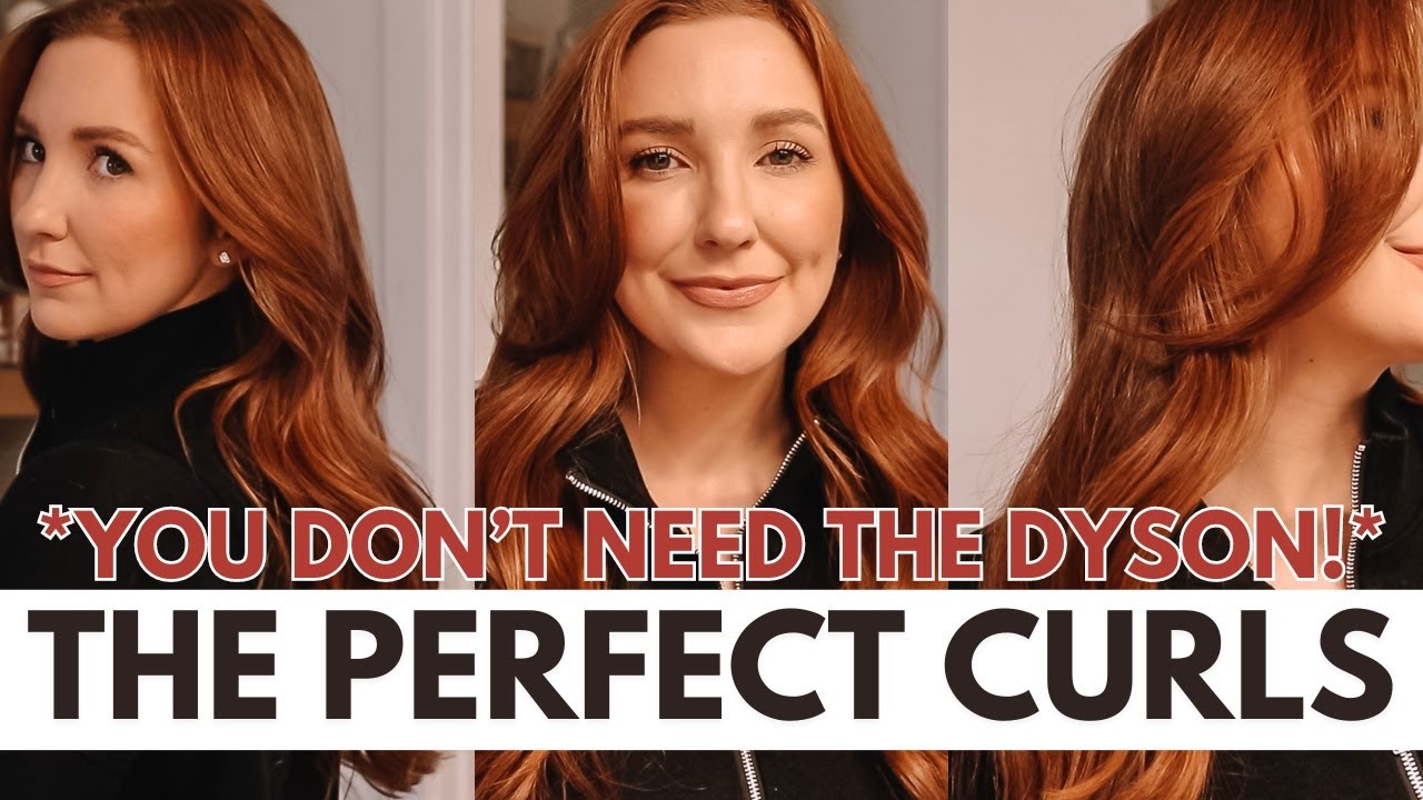 BLOWOUT TUTORIAL(with a curling iron!!) - Hair Curl Tutorial | Long ...