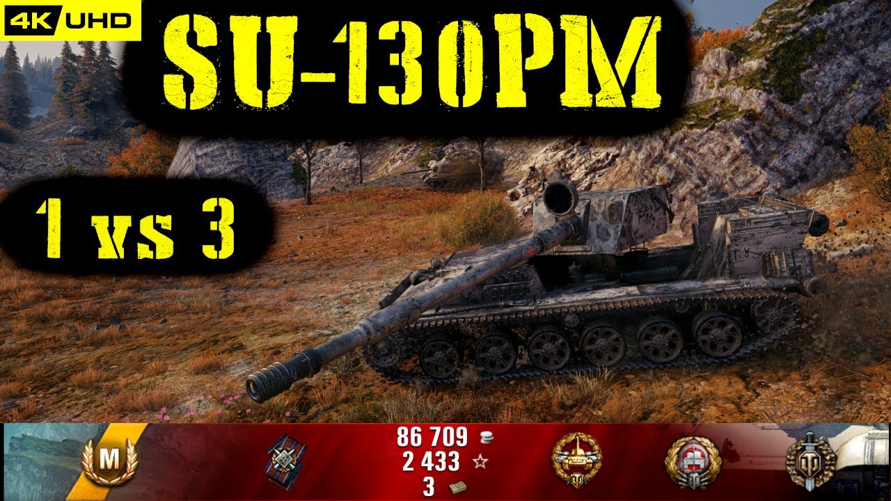 World Of Tanks Su 130pm Replay 7 Kills 4 8k Dmg Patch 1 6 1 Youtube