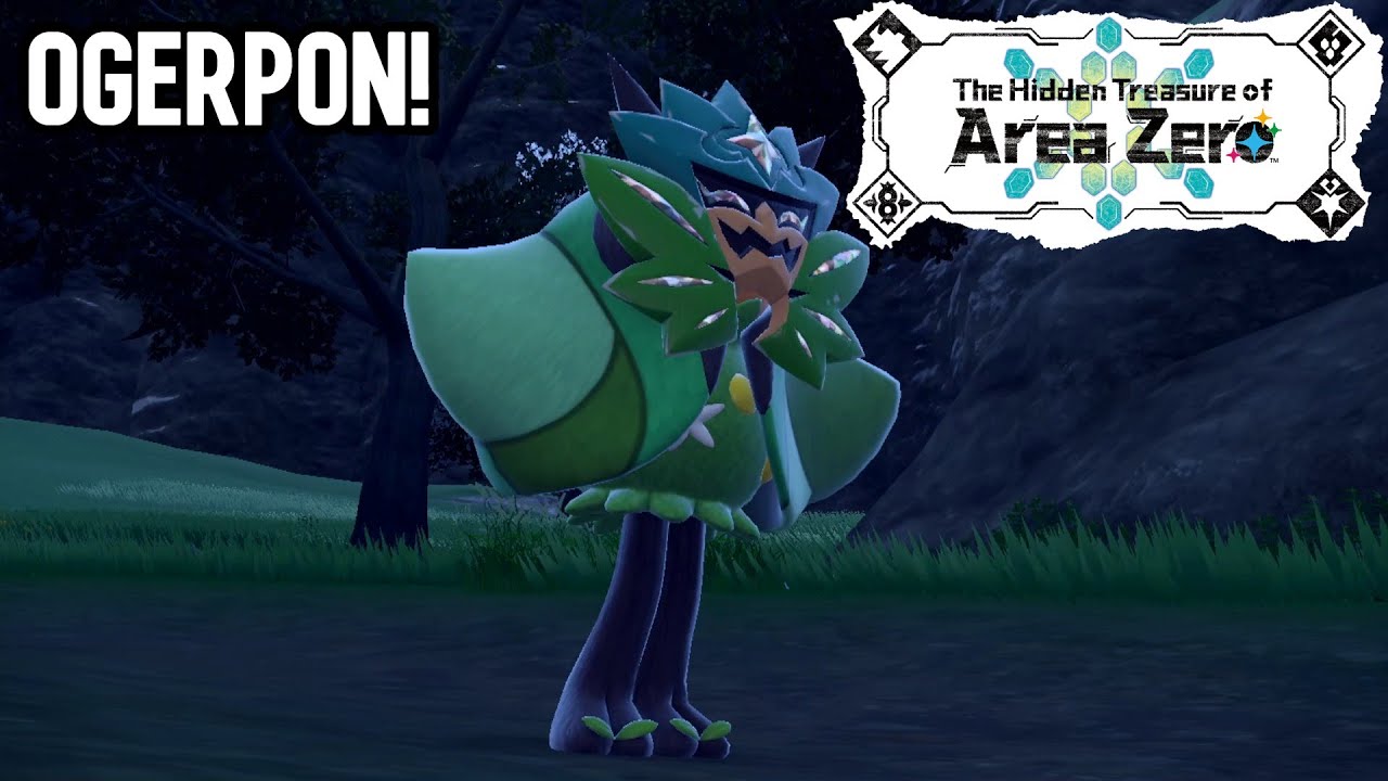 OGERPON! Pokémon Scarlet/Violet: The Teal Mask - YouTube