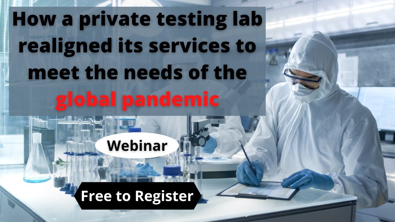 How a private testing lab realigned its services to meet the needs of ...