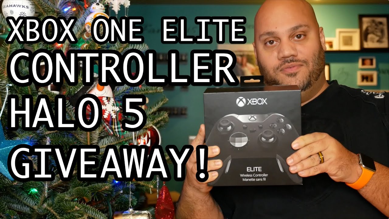 Xbox One Elite Controller + Halo 5 Giveaway! - YouTube