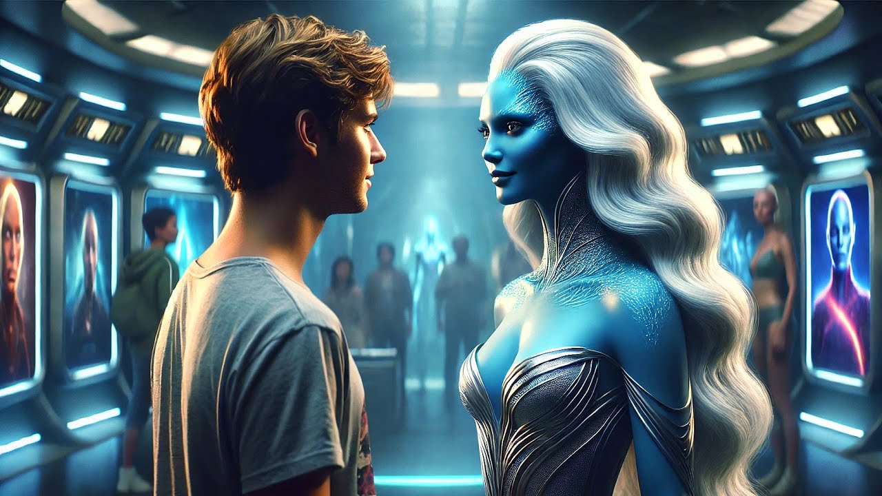 470 Year Old Beautiful Alien Lady Tries To Make A Family with Innocent ...