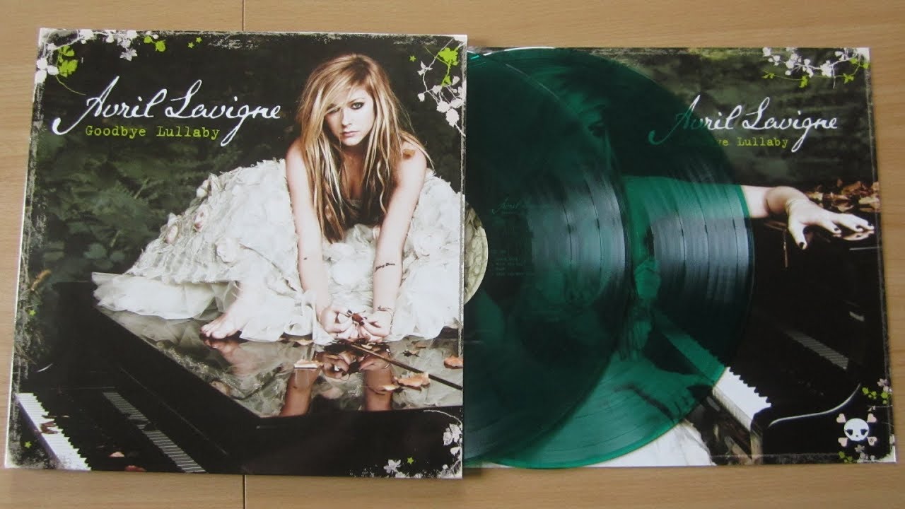 Avril Lavigne - Goodbye Lullaby / unboxing vinyl transparent green ...