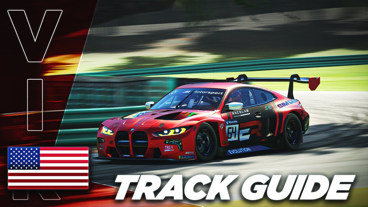 Virginia International Raceway | In Depth Track Guide | iRacing - YouTube