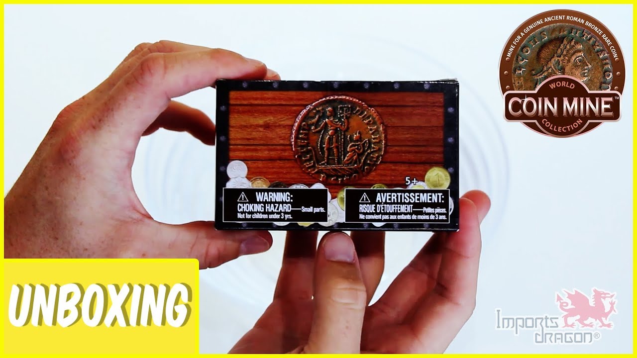 World Coin Mine Unboxing with Water! | Imports Dragon - YouTube