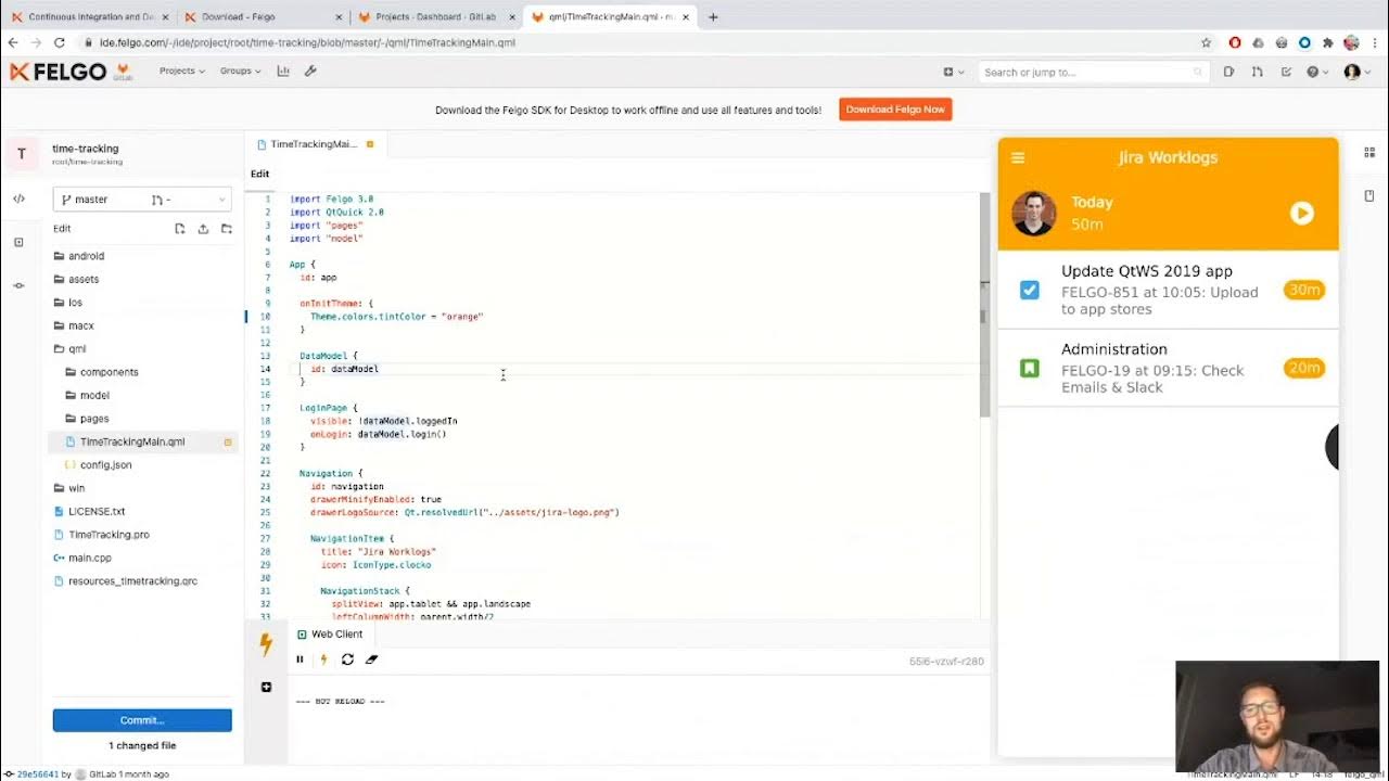 Introduction to Felgo Cloud IDE: Develop Qt & QML in Your Browser - YouTube