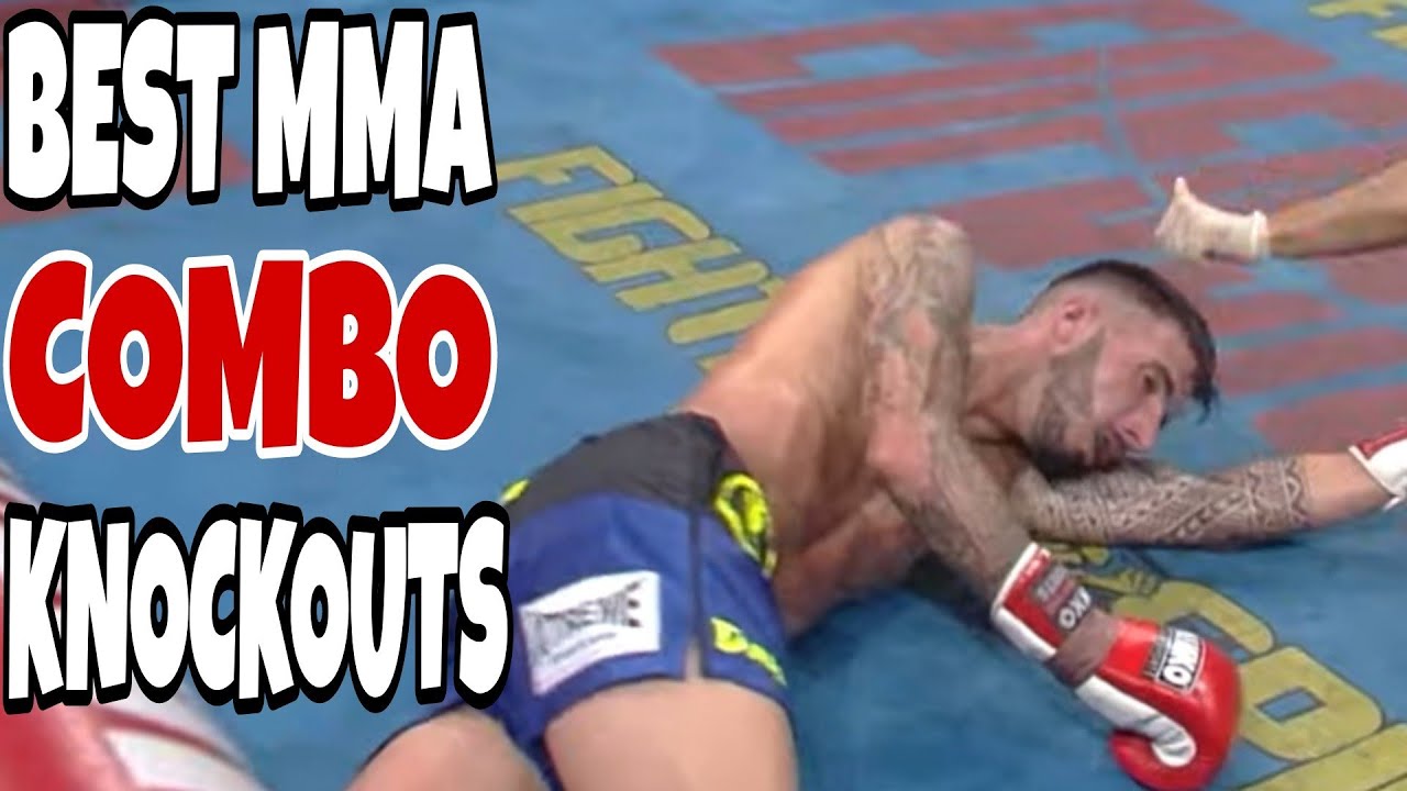 Best Knockouts Combos In Mma Youtube