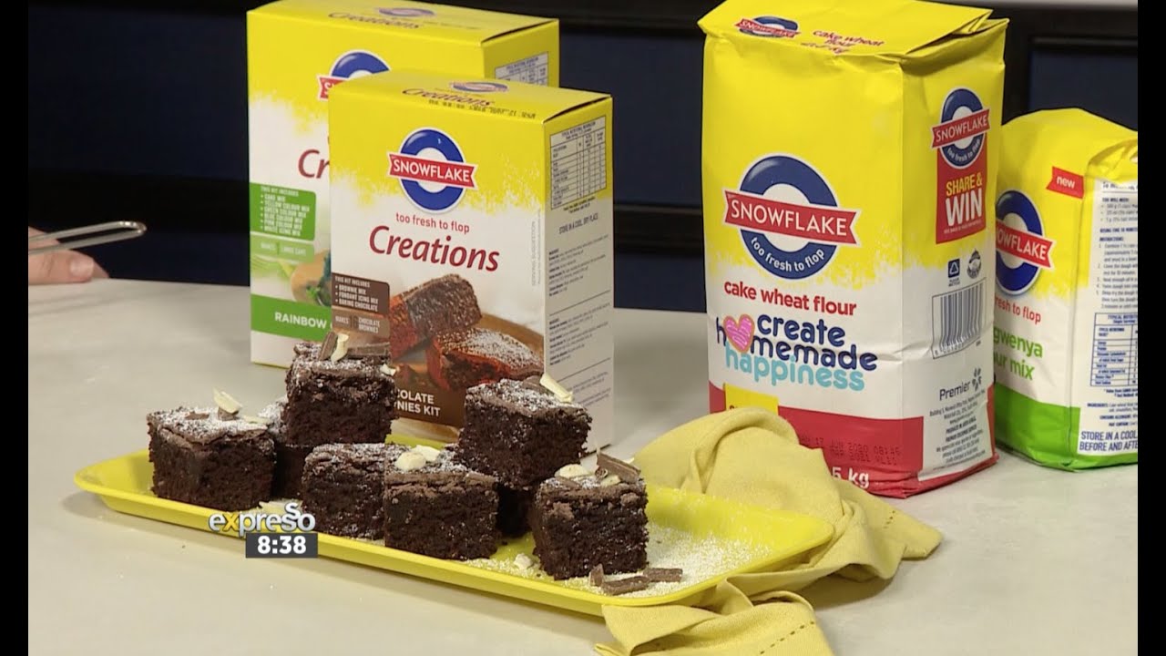 Recipe: Triple Chocolate Brownies (SNOWFLAKE) - YouTube