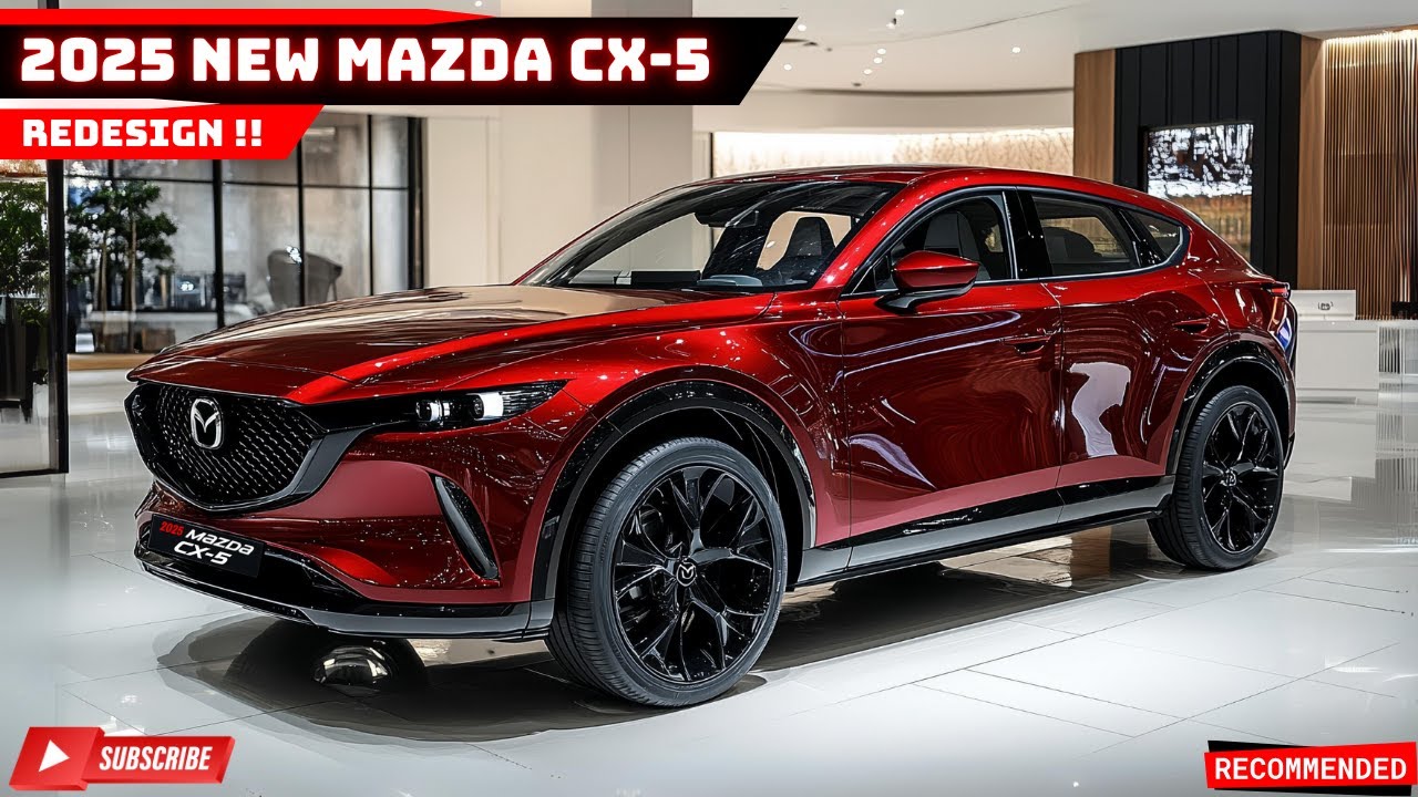 Elevate Your Drive: The New 2025 Mazda CX-5's Stunning Exterior ...
