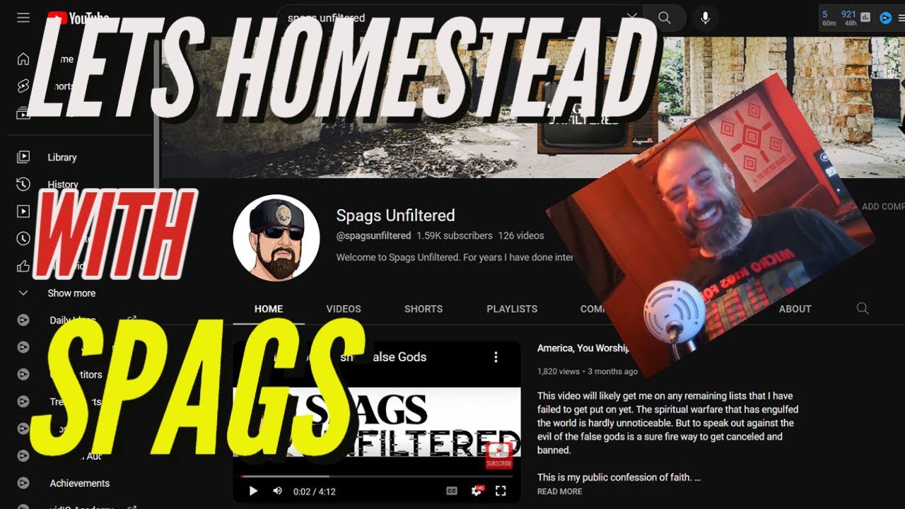 Preppers, homesteading and prepper porn - YouTube