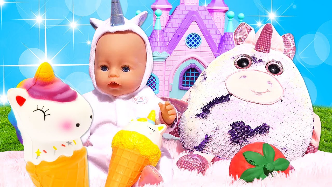 Kids pretend play toys for girls & Disney princesses in the Wonderland ...