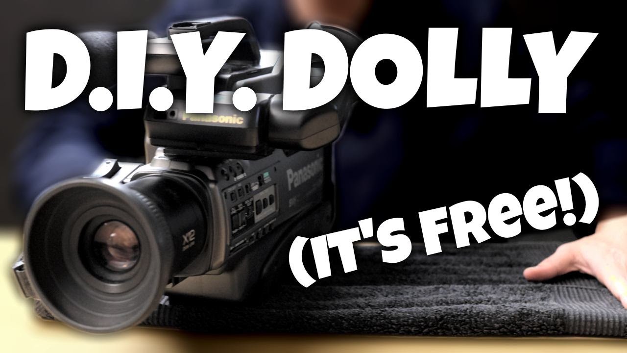 Make a D.I.Y. Camera Dolly for FREE (The Towel Dolly) - YouTube
