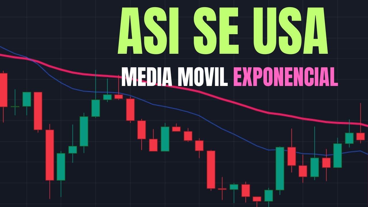 COMO USAR MEDIA MOVIL EXPONENCIAL 📝 Analisis tecnico con EMA - YouTube