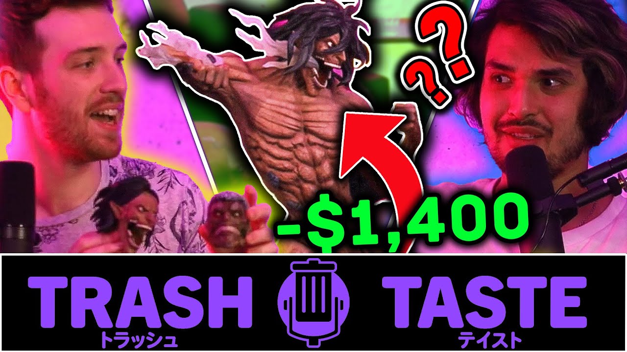 Our First Figurine In The New Studio | Trash Taste Stream #6 - YouTube