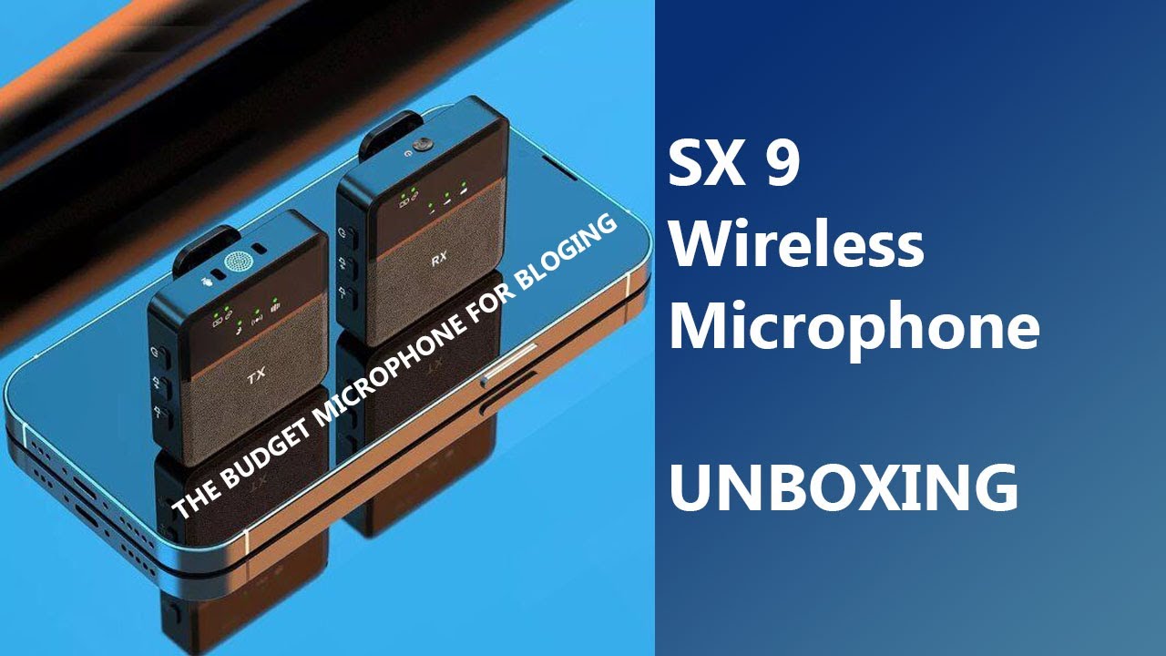 Unboxing: The SX9 Wireless Microphone || Republic of Legends - YouTube