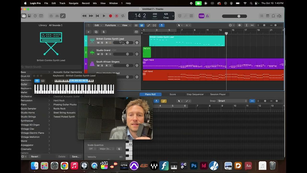 The easiest way I find to import a MIDI file into Logic Pro - YouTube