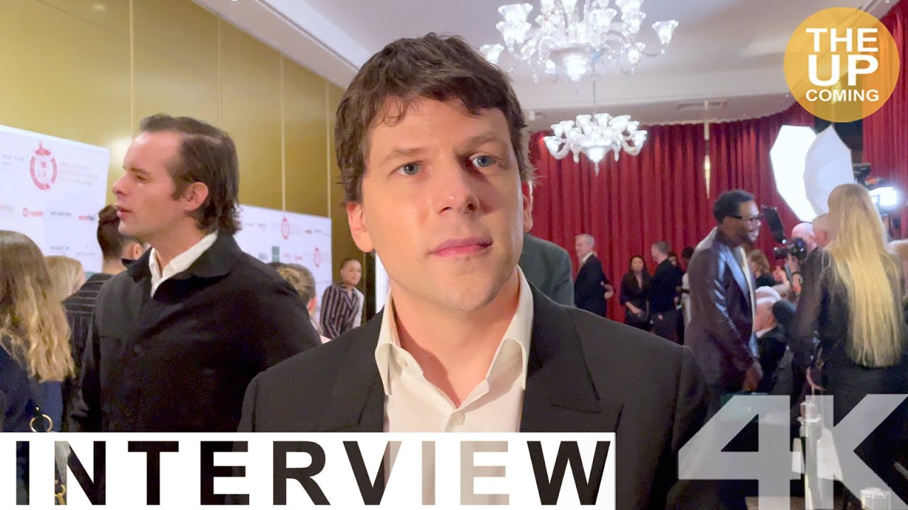 Jesse Eisenberg interview on The 45th London Critics' Circle Film ...