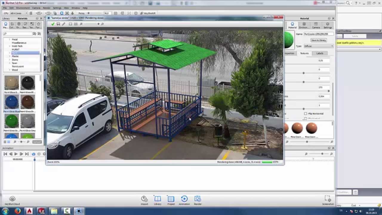 Solidworks & Keyshot Kamelya Render - YouTube