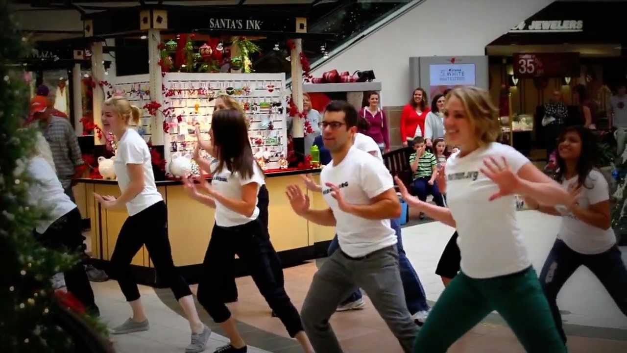 Mormon Flash Mob -- On Top of the World - YouTube