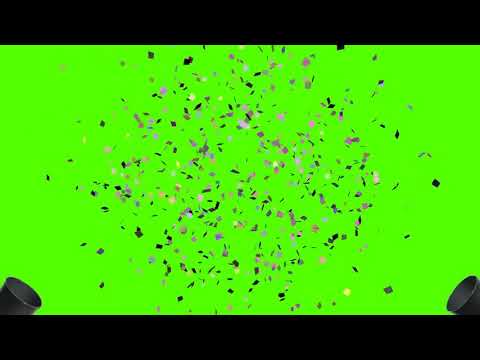 Confetti - Green Screen Effect