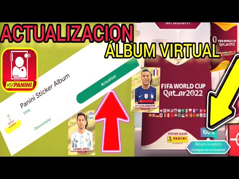 NUEVA ACTUALIZACIÓN ALBUM VIRTUAL PANINI 2022 - Nuevas MEJORAS - YouTube