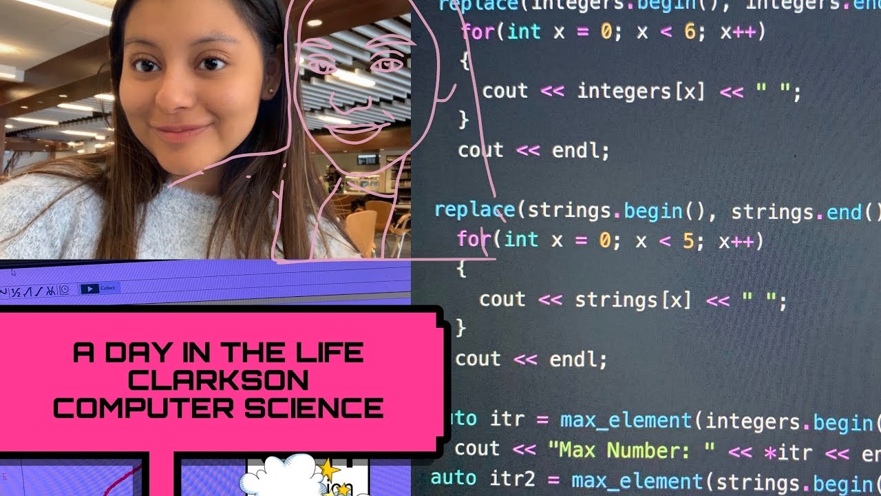 A Day in the Life of a Computer Science Student at Clarkson - YouTube