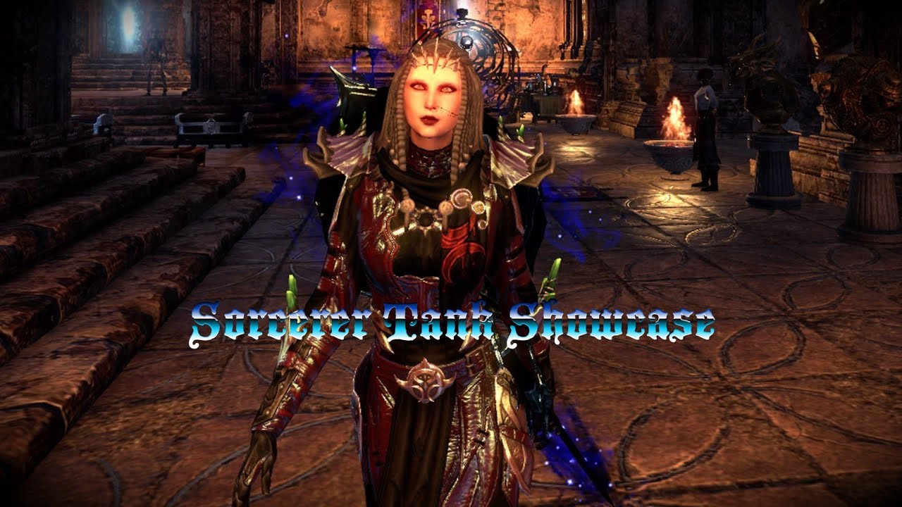 Eso Sorc Tank Showcase Greymoor - YouTube