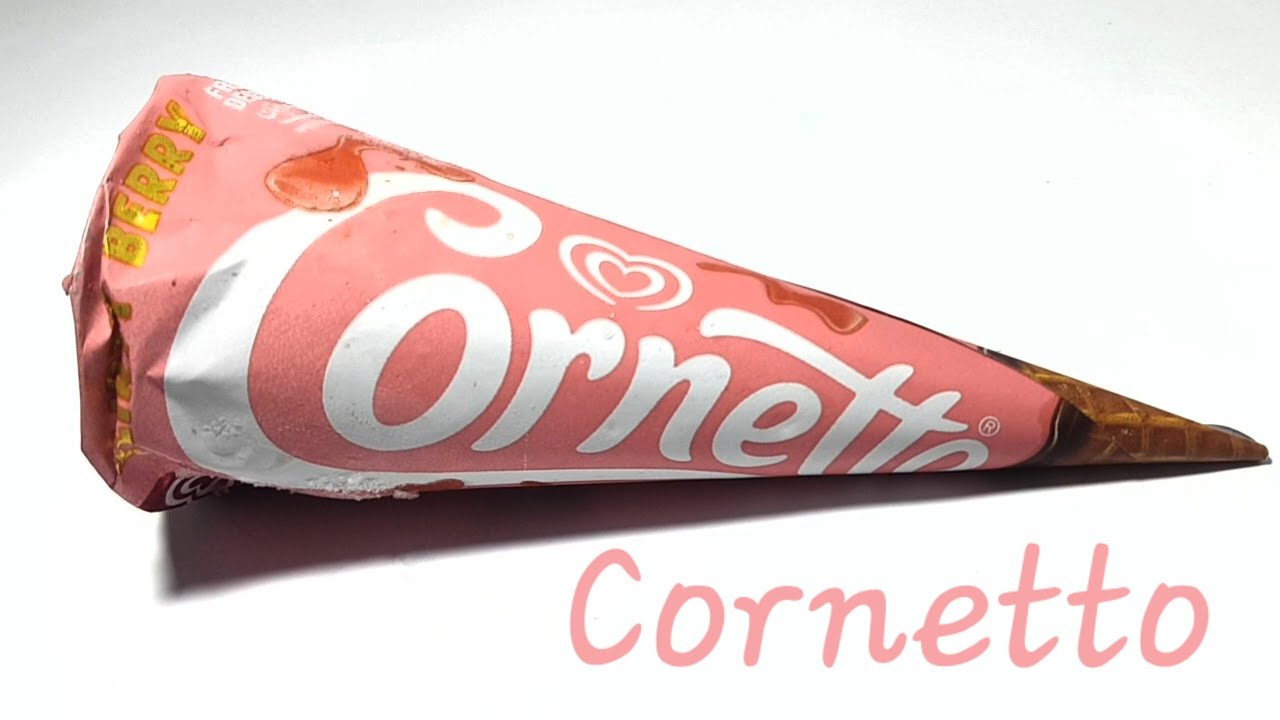 Cornetto With Strawberry flavour | New Walls | Ice cream | Kakoo Tv ...