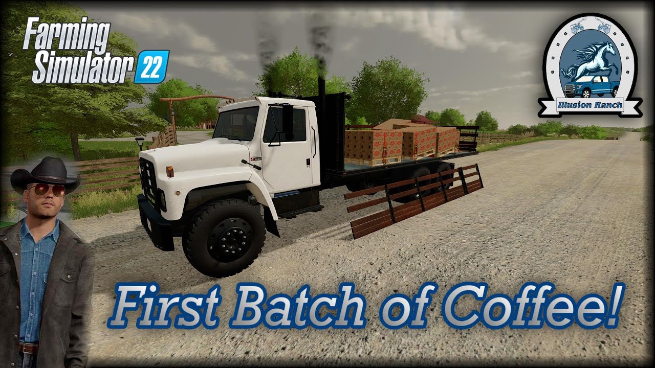 First Batch of Roasted Coffee will it Save the Ranch Illusion Ranch ...