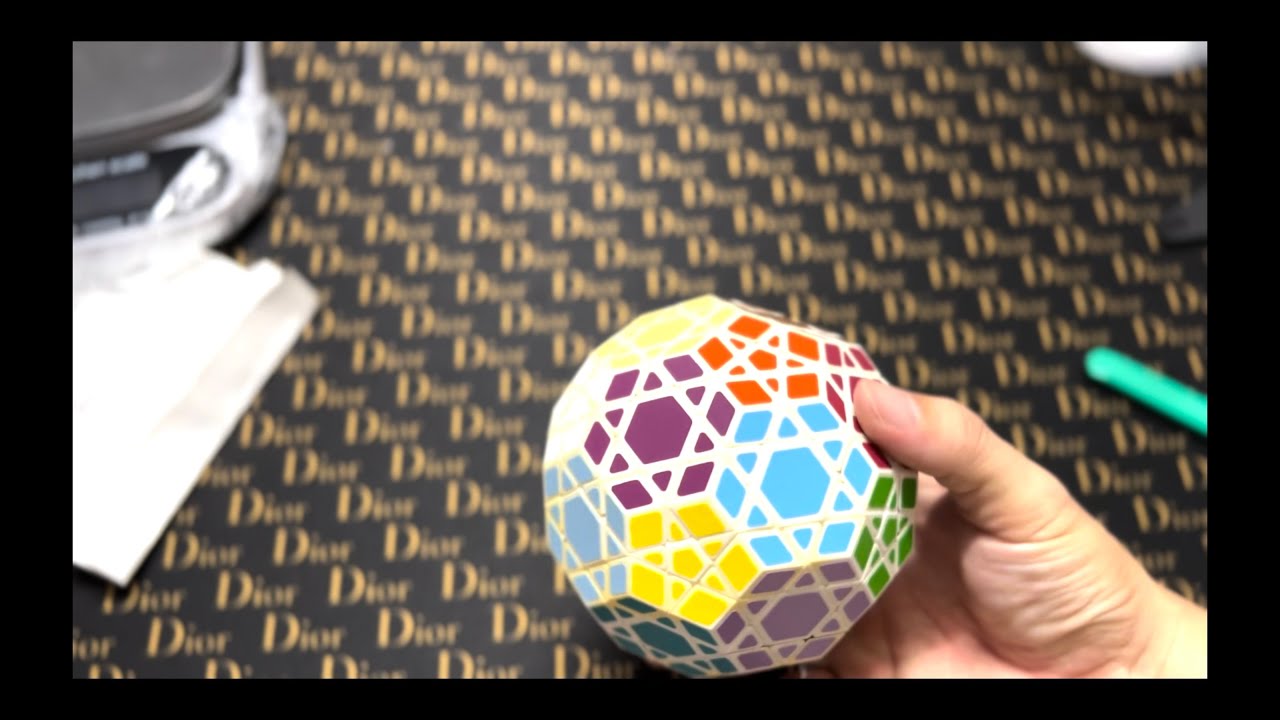 VeryPuzzle Tuttminx 2 (Classical Tuttminx) - White plastic version - YouTube