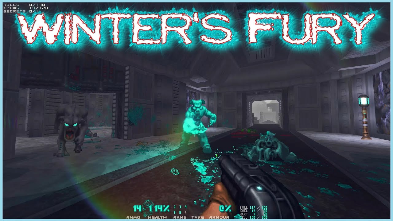 Doom 2 | Winters Fury 2024 | Map 4B | 100% Secrets - YouTube